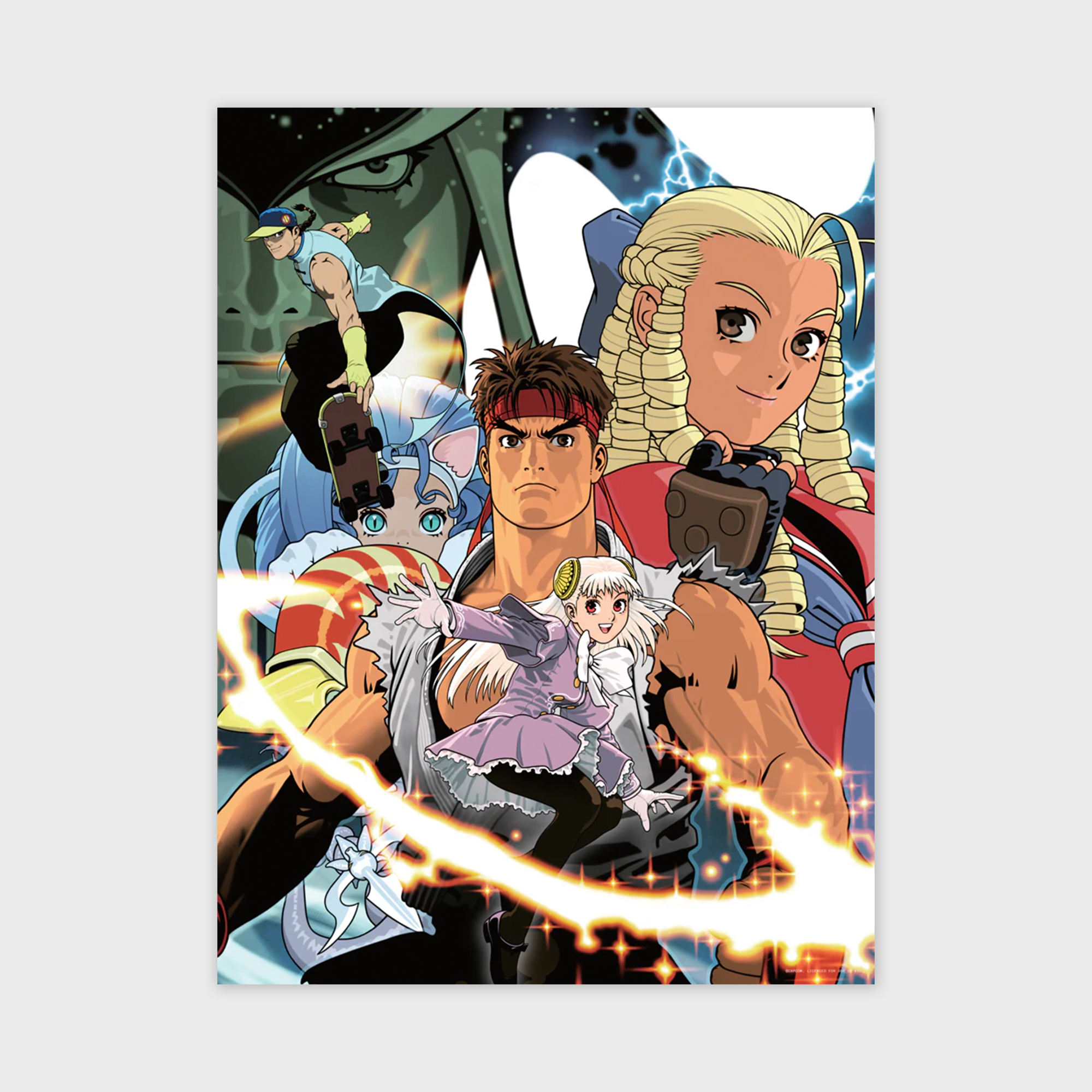 Capcom Fighting Jam - B - CAPCOM - Evo 2025 Poster Collection – Evo Merch