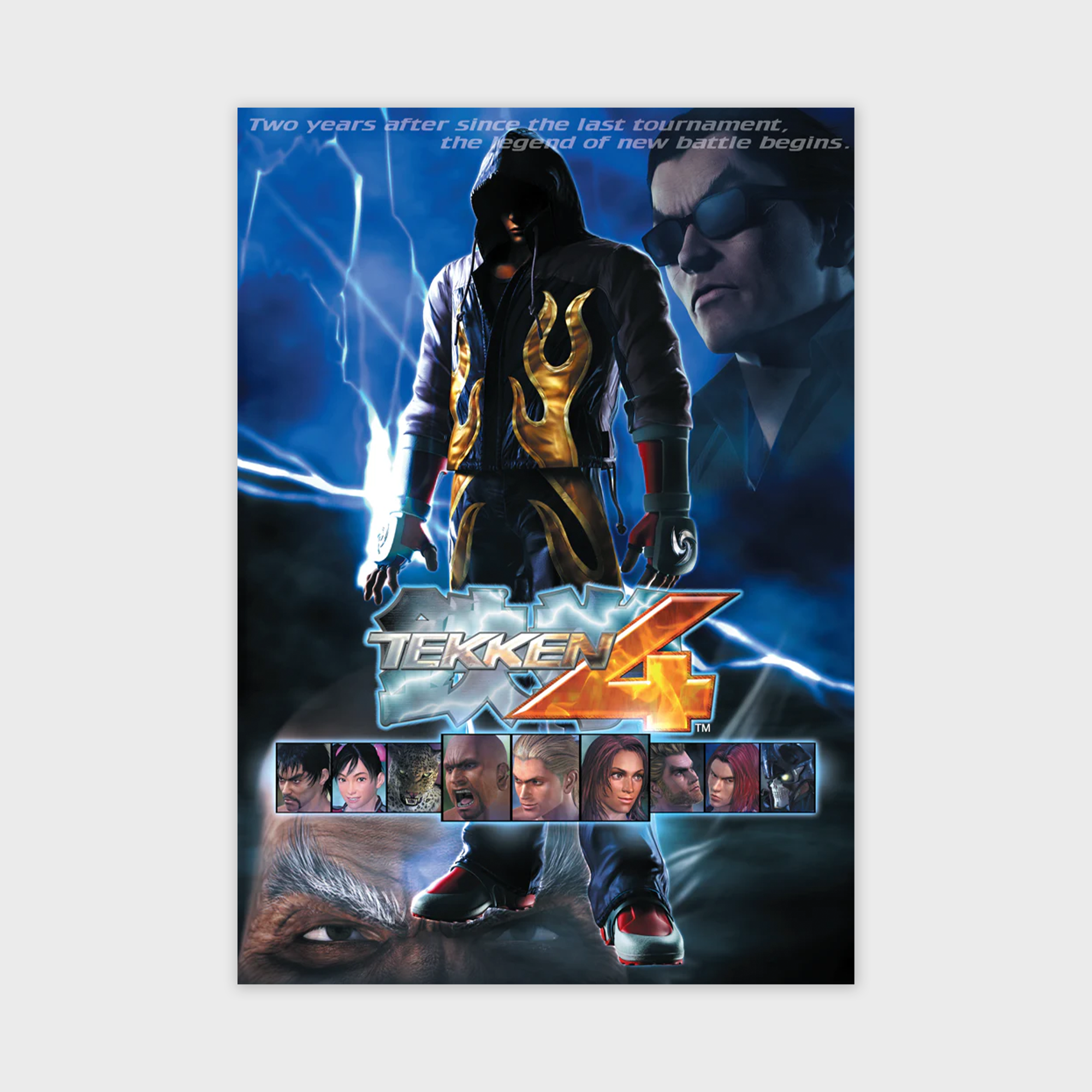 TEKKEN 4 - Bandai Namco Ent. - Evo 2025 Poster Collection – Evo Merch